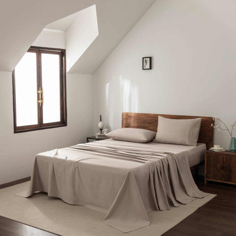 Casey Cotton Linen Sheet Set | Long Single Bed 50cm | My Linen