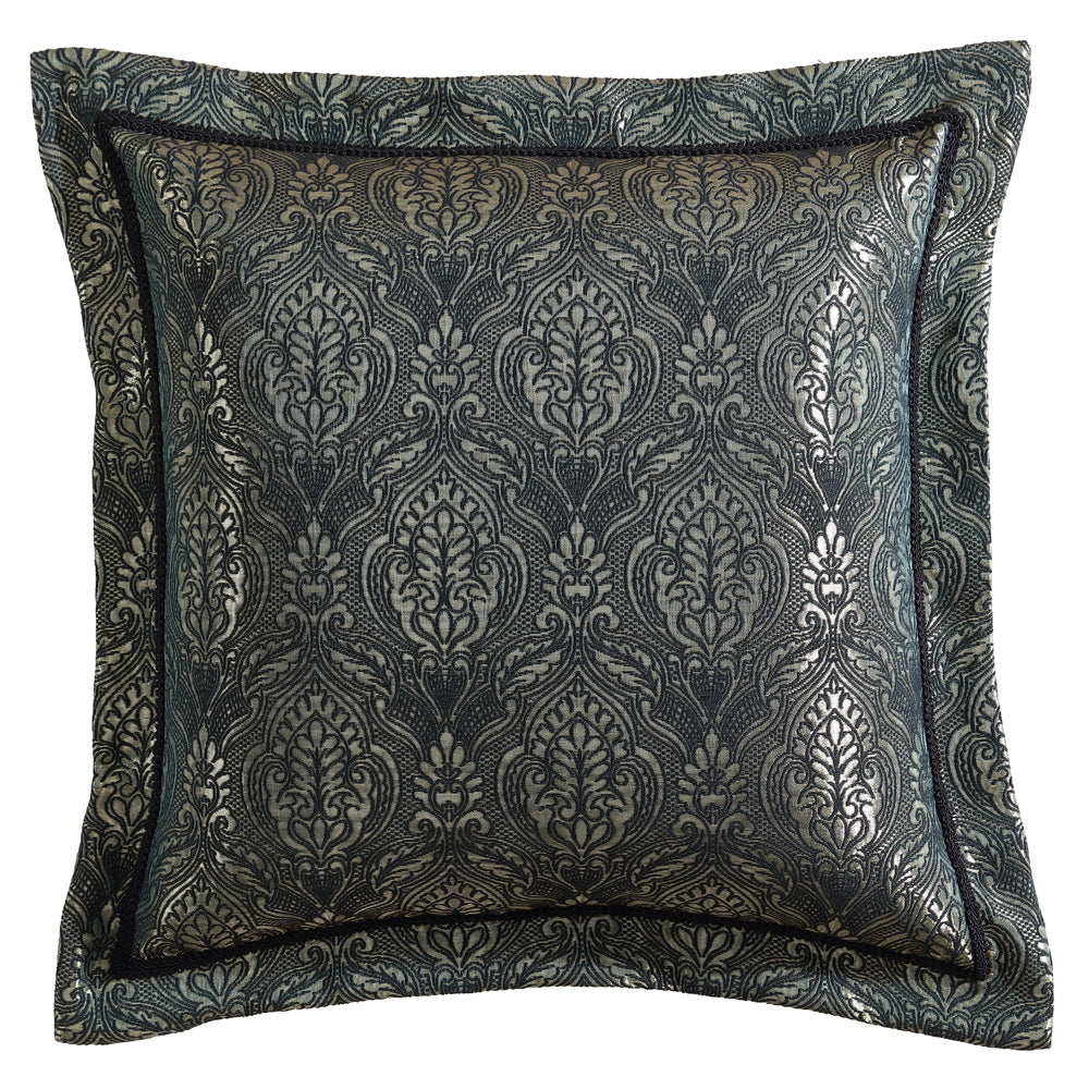 Valencia Emerald European Pillowcase by Davinci | My Linen