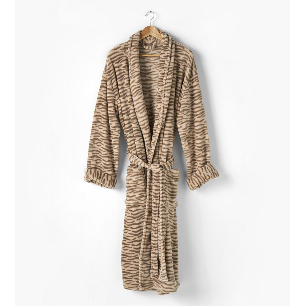 Plush Kids Tiger Robe by Hiccups | Kids Medium Size 6 | My Linen