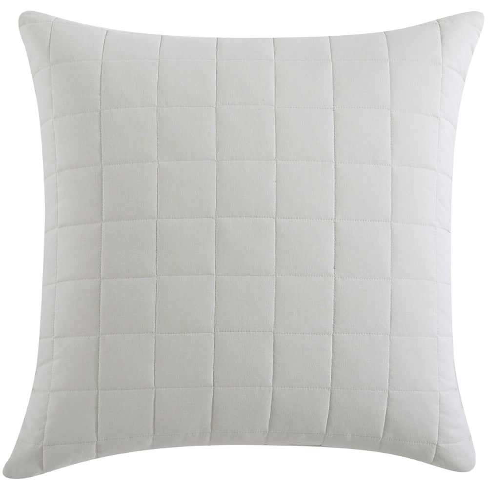 Rhodes Silver European Sham by Logan and Mason | My Linen