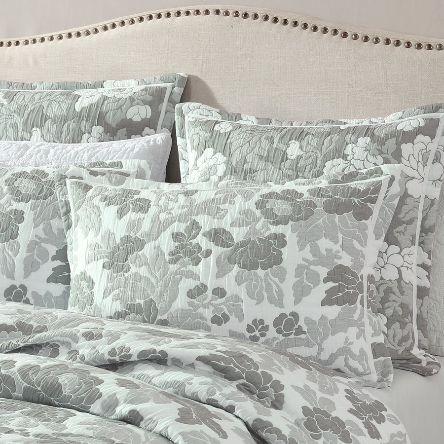Eva Thyme Quilt Cover Set by Private Collection | Super King |My Linen